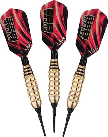 Amazon.com : Viper Super Bee Soft Tip Darts: Brass, 16 Grams : Bumble ...