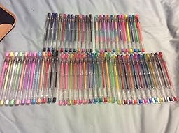 Amazon.com: Soucolor 60 Colors Gel Pen Set, Coloring Pens for Adult ...