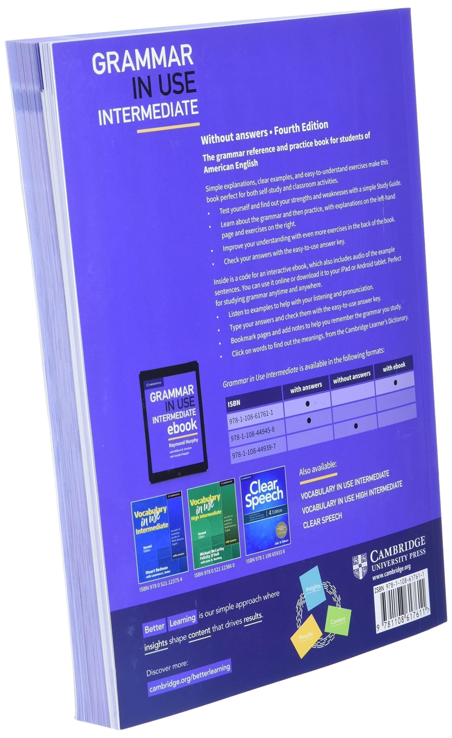 Mua Grammar in Use Intermediate Student's Book with Answers and Interactive eBook: Self-study ...