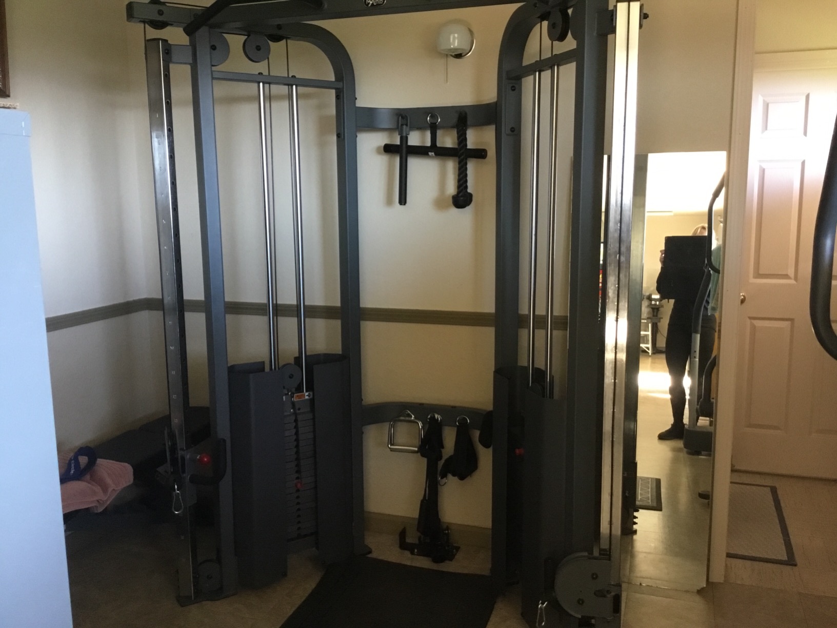 $117/mo - Finance XMark Functional Trainer Cable Machine, Multi ...