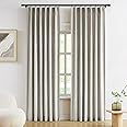 Amazon.com: Vision Home Silver Gray Pinch Pleated Curtains Velvet ...