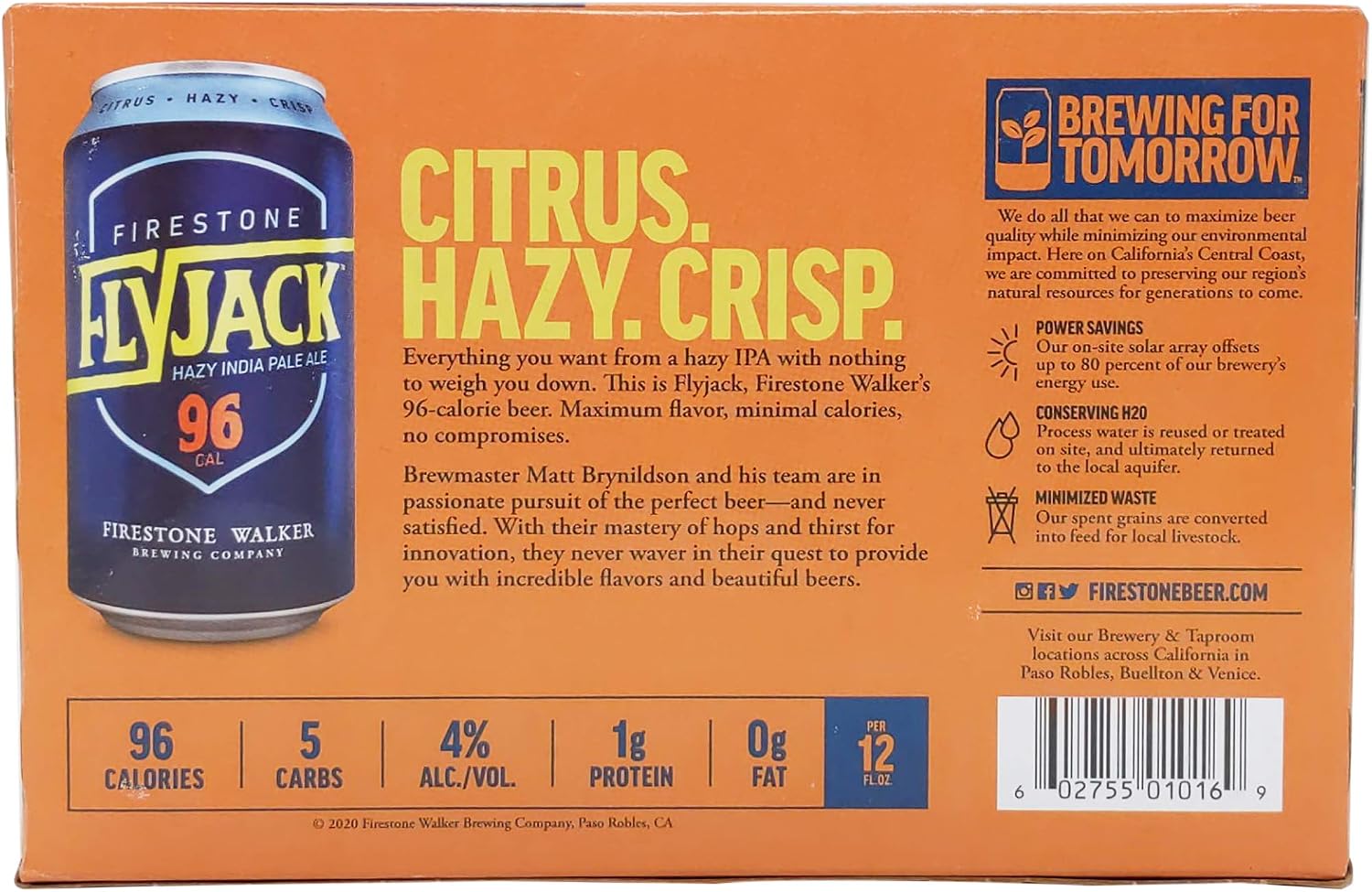 Firestone Walker Fly Jack Cans, 24 x 35.5 cl – BigaMart