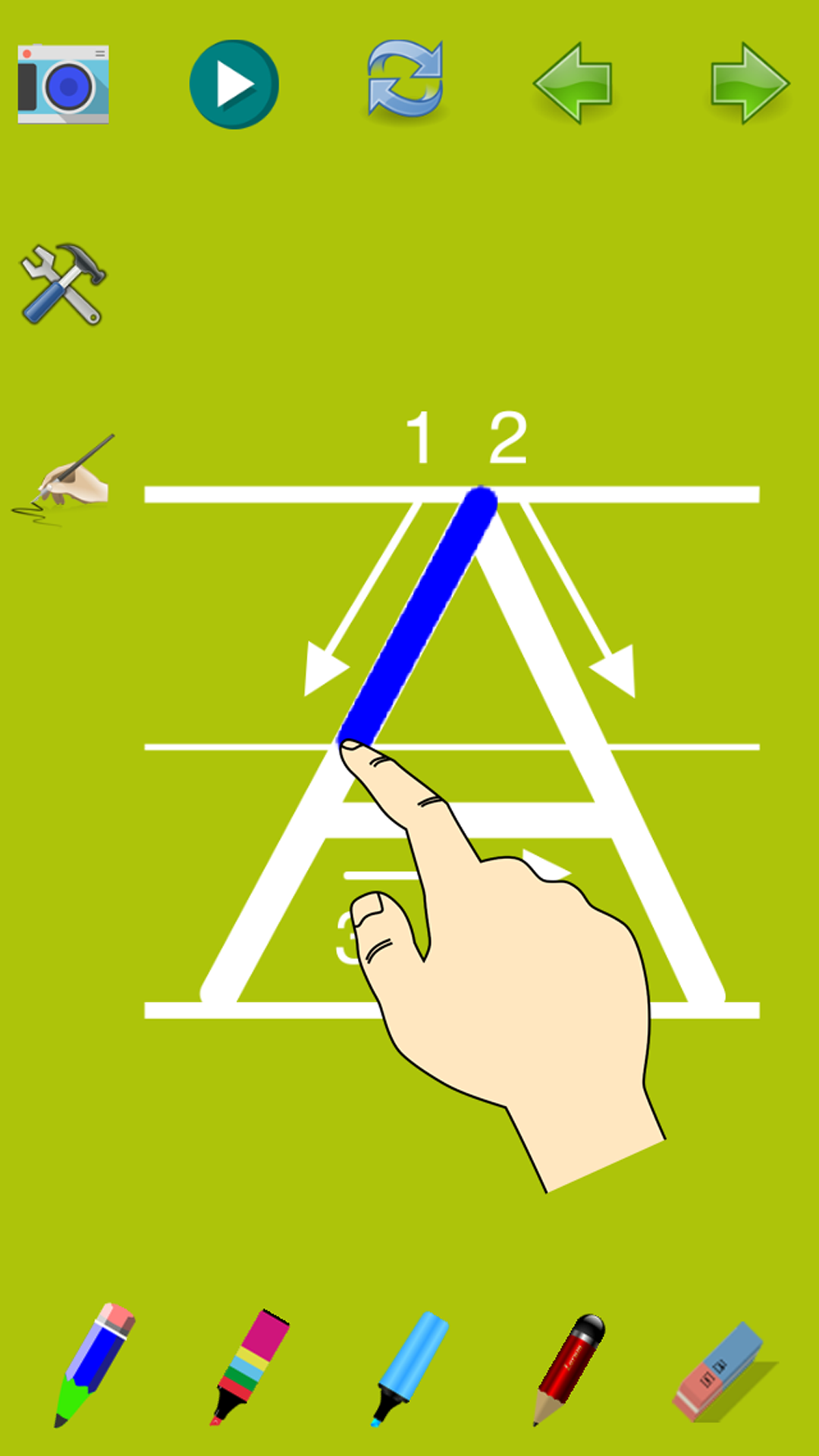 Amazon.com: School Fonts Handwriting Styles Wizard - Trace Letters ...