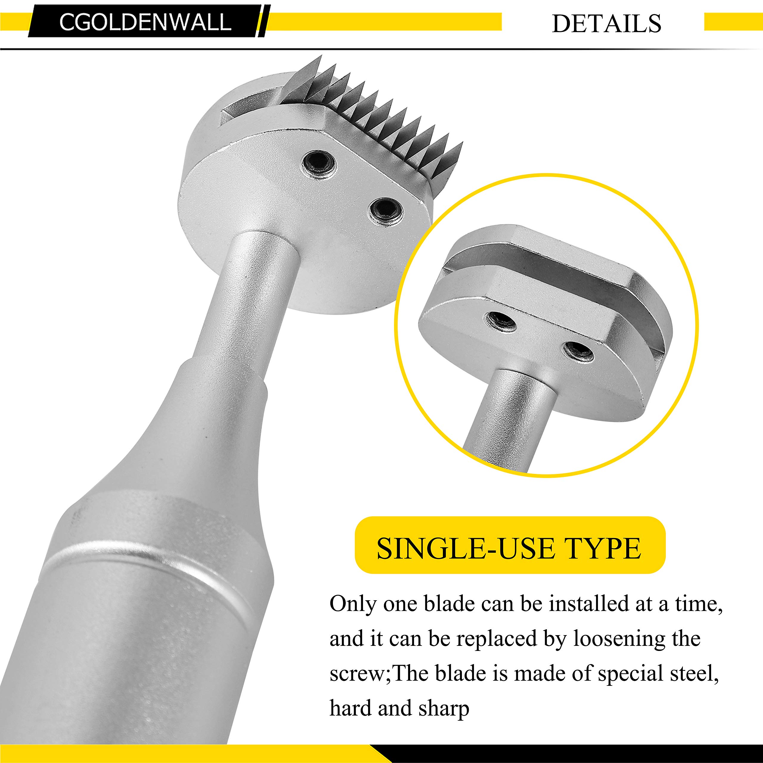 CGOLDENWALL Cross Hatch Adhesion Tester Cross-Cut Tester Kit Multi ...