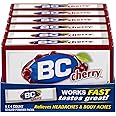 BC Powder Cherry Pain Reliever, 4 Powder Sticks, 6 Pack : Health ...