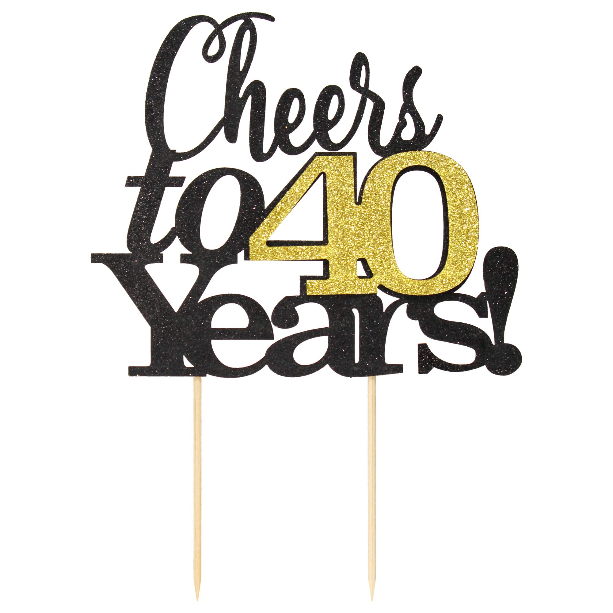 buy-sumerk-cheers-to-40-years-cake-toppers-40th-birthday-cake-topper