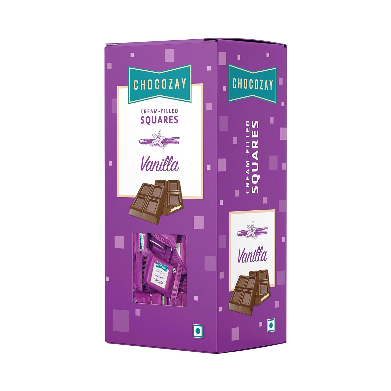 Chocozay Vanilla Chocolates (Square): Amazon.in: Grocery & Gourmet Foods