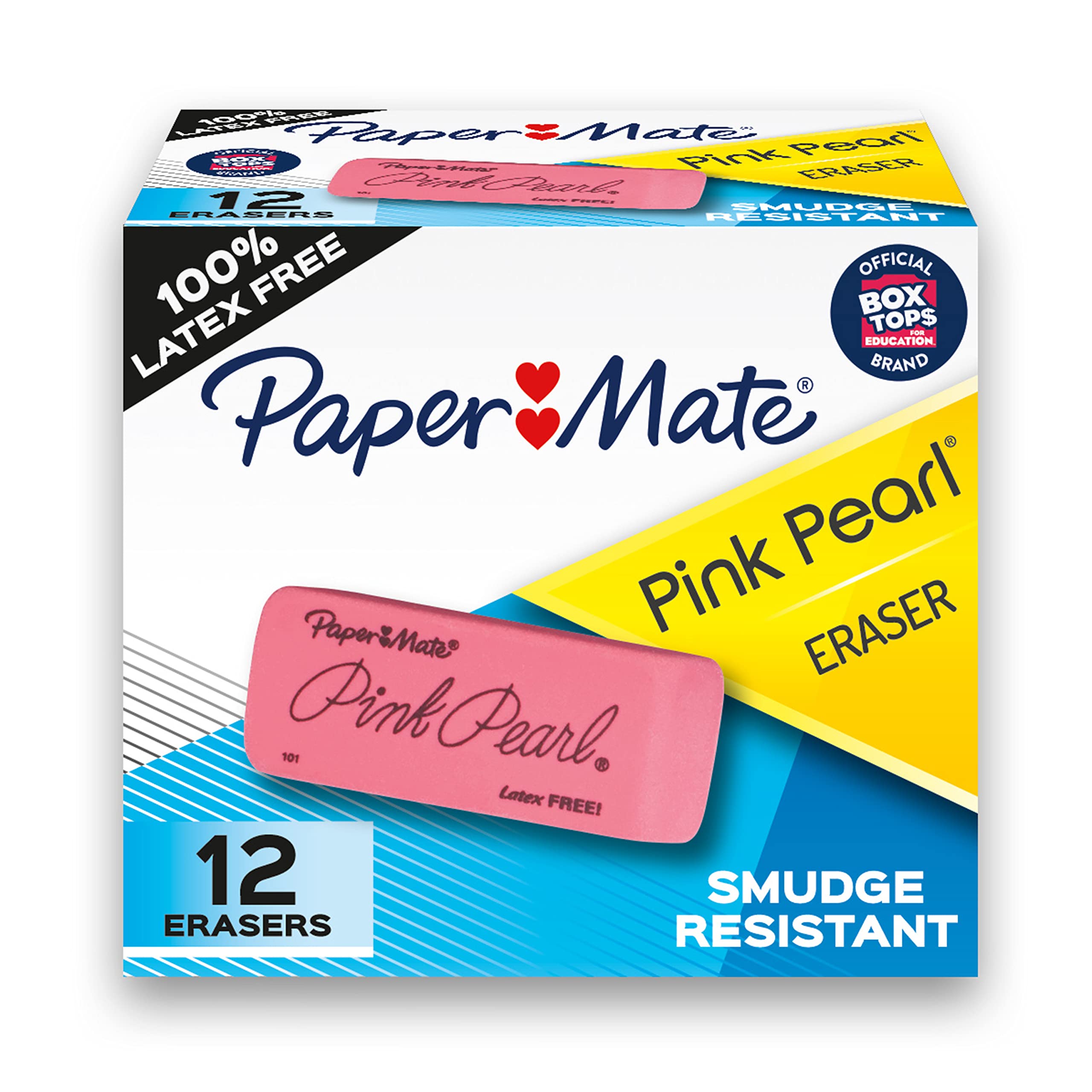 Mua Paper Mate Erasers | Pink Pearl Large Erasers, 12 Count trên Amazon Mỹ chính hãng 2024 | Fado