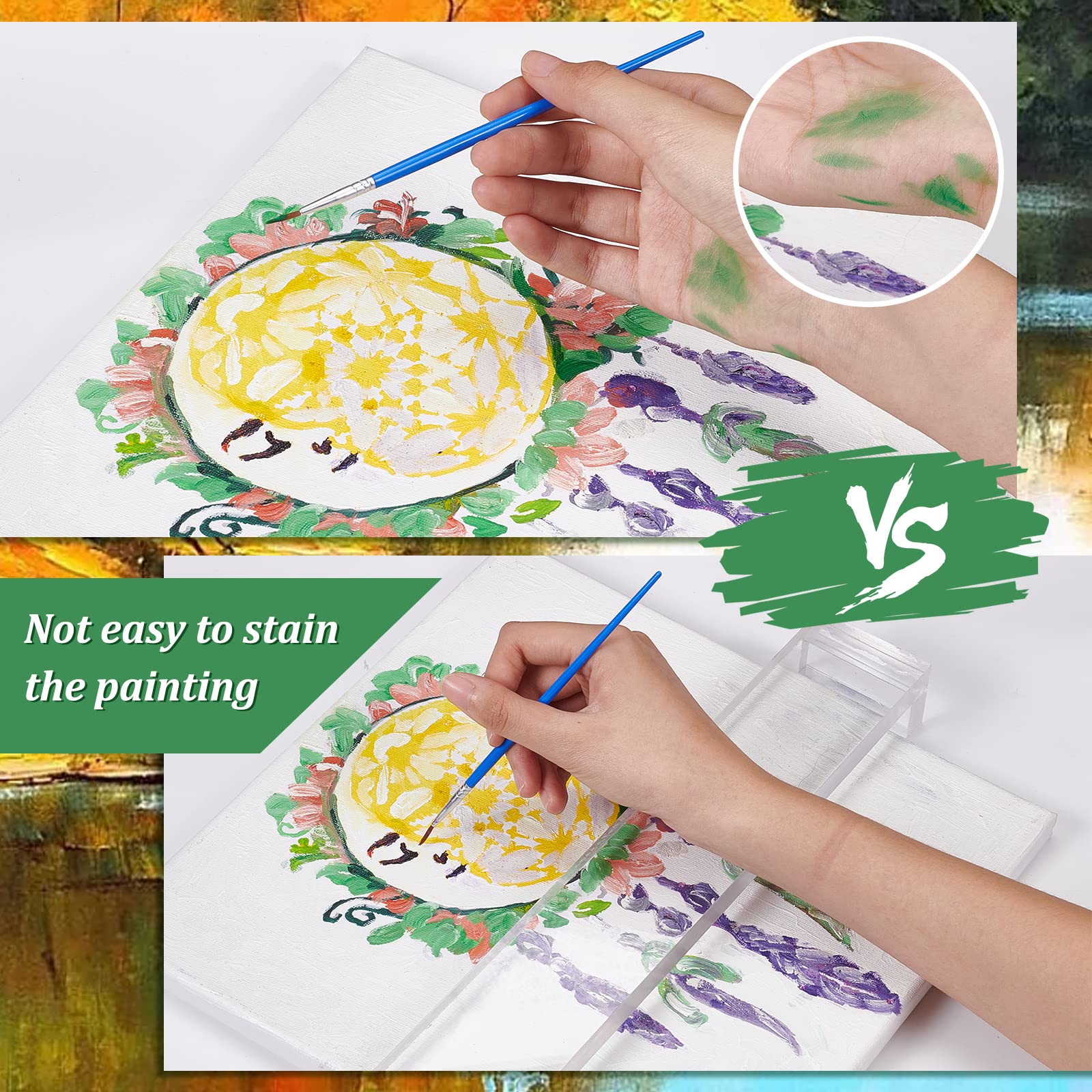 Mua BENECREAT Artist Leaning Bridge Hand Acrylic Wrist Rest for ...