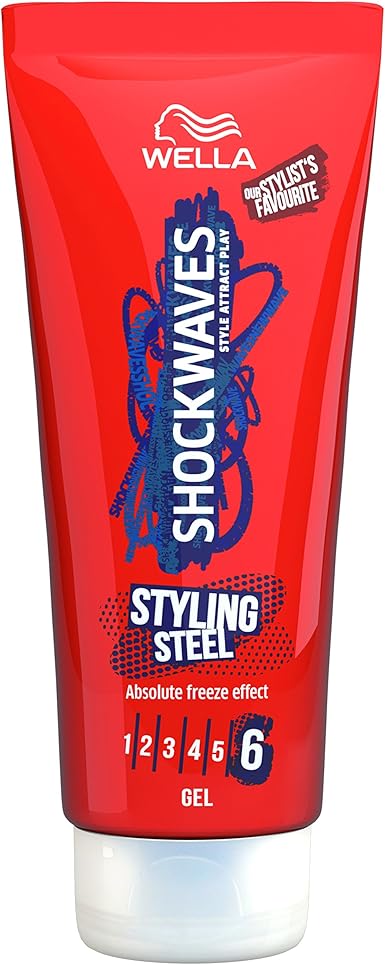 Wella Shockwaves Styling Steel Gel, 150 ml: Amazon.co.uk: Luxury Beauty