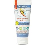 Amazon.com: Badger - SPF 35 Zinc Oxide Sport Sunscreen Cream ...