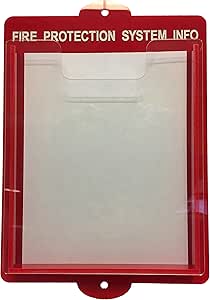 Amazon.com: Fire Systems/Alarm Documents Box - 14" x 11" Acrylic Fire ...