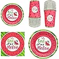 Amazon.com: Watermelon Party Supplies,One In A Melon Watermelon Theme ...