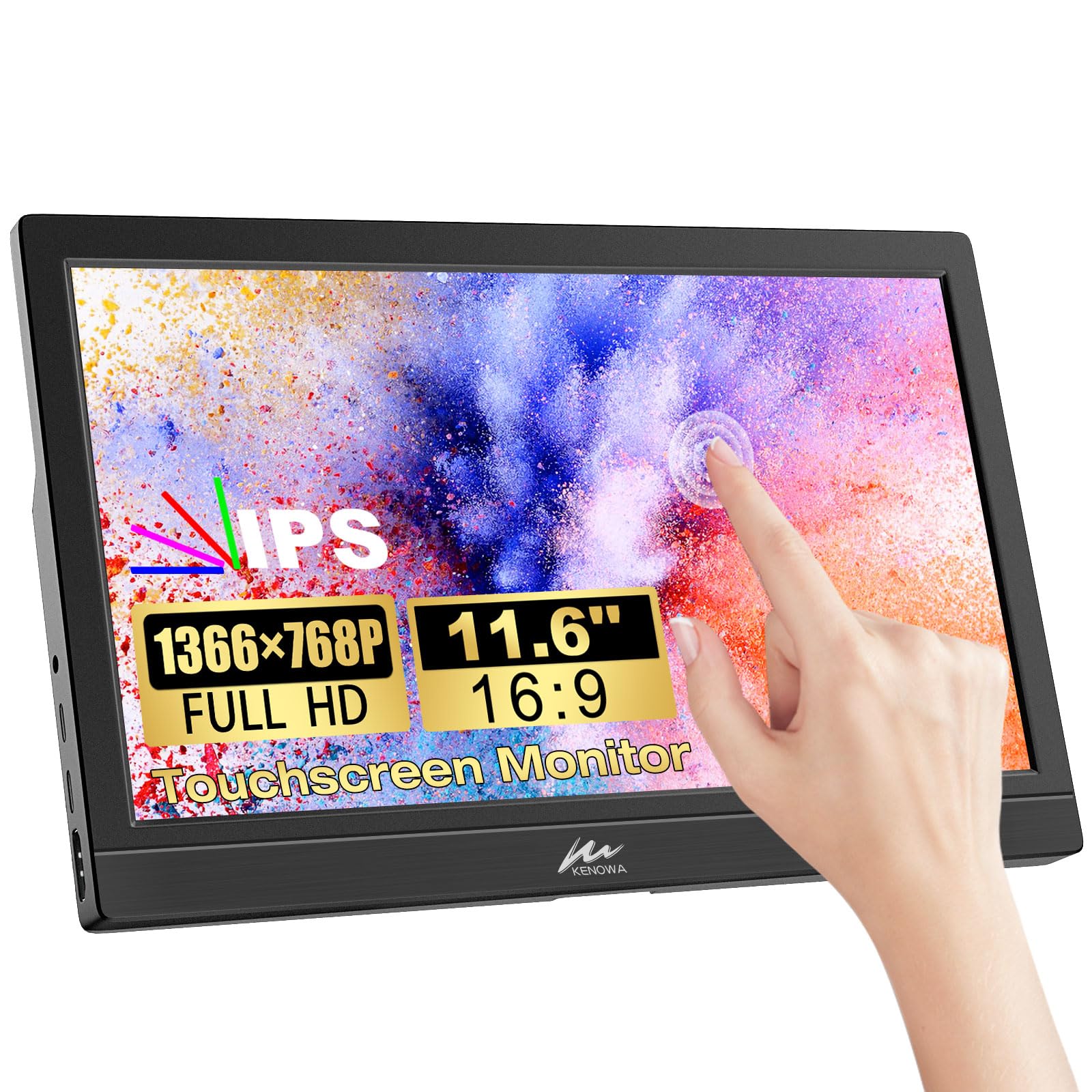 Mua Kenowa Portable Monitor Touch Screen, 11.6 Inch HDR Portable ...