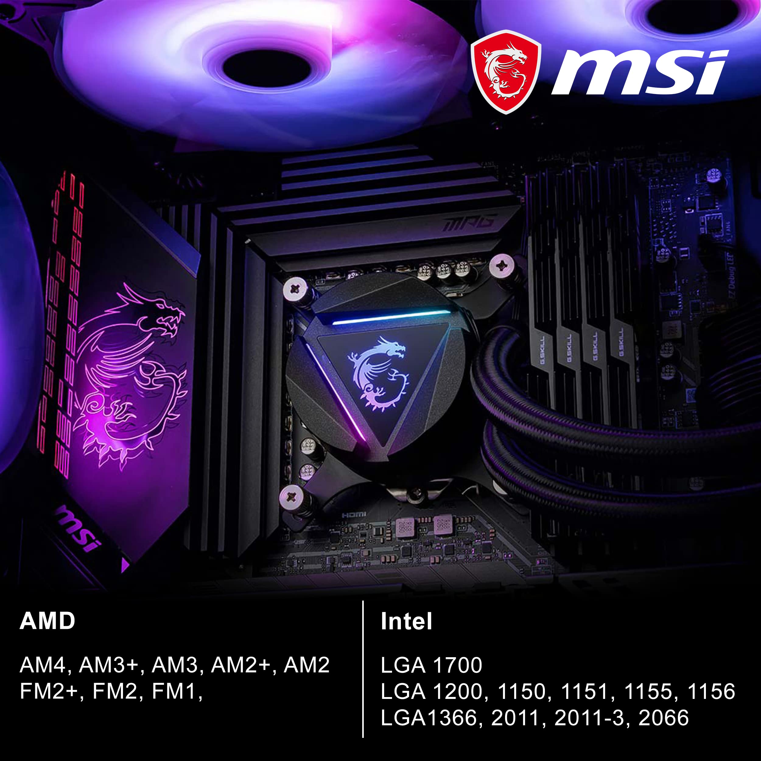 Mua MSI MAG CORELIQUID 240R V2 AIO CPU Water Cooling, Rotating ARGB ...