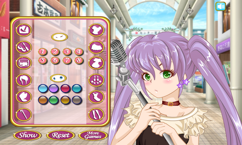 Anime Girl Dress Up And Makeup - Girls Games:Amazon.co.uk:Appstore for ...