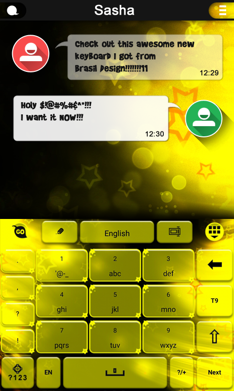 Gold Star Keyboard:Amazon.de:Appstore for Android
