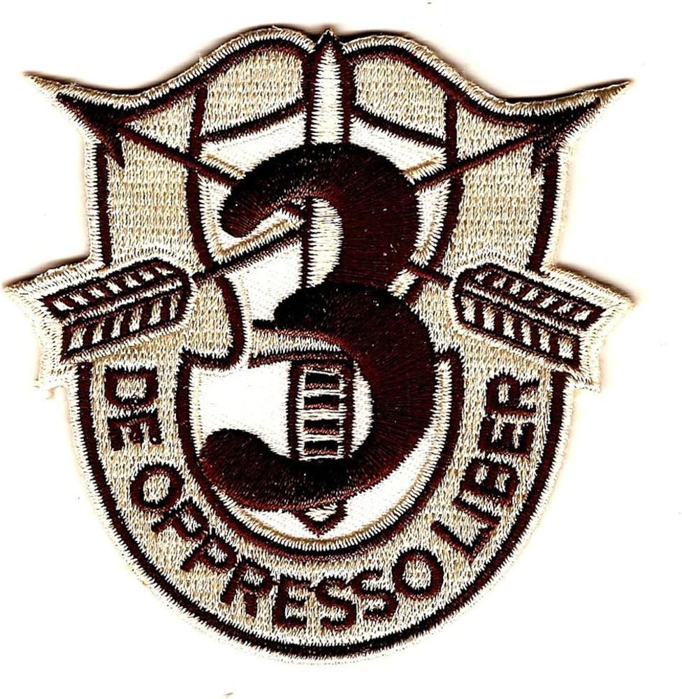 Amazon.com: 3rd Special Forces Group Crest Desert Patch: Clothing