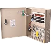 Amazon.com: EVERTECH (PB04-03P) 4 Channel 3 Ampere PTC Fuse CCTV DVR ...