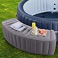 Amazon.com : Inflatable Spa Surround Bench Hot Tub Step Spa Side Table ...