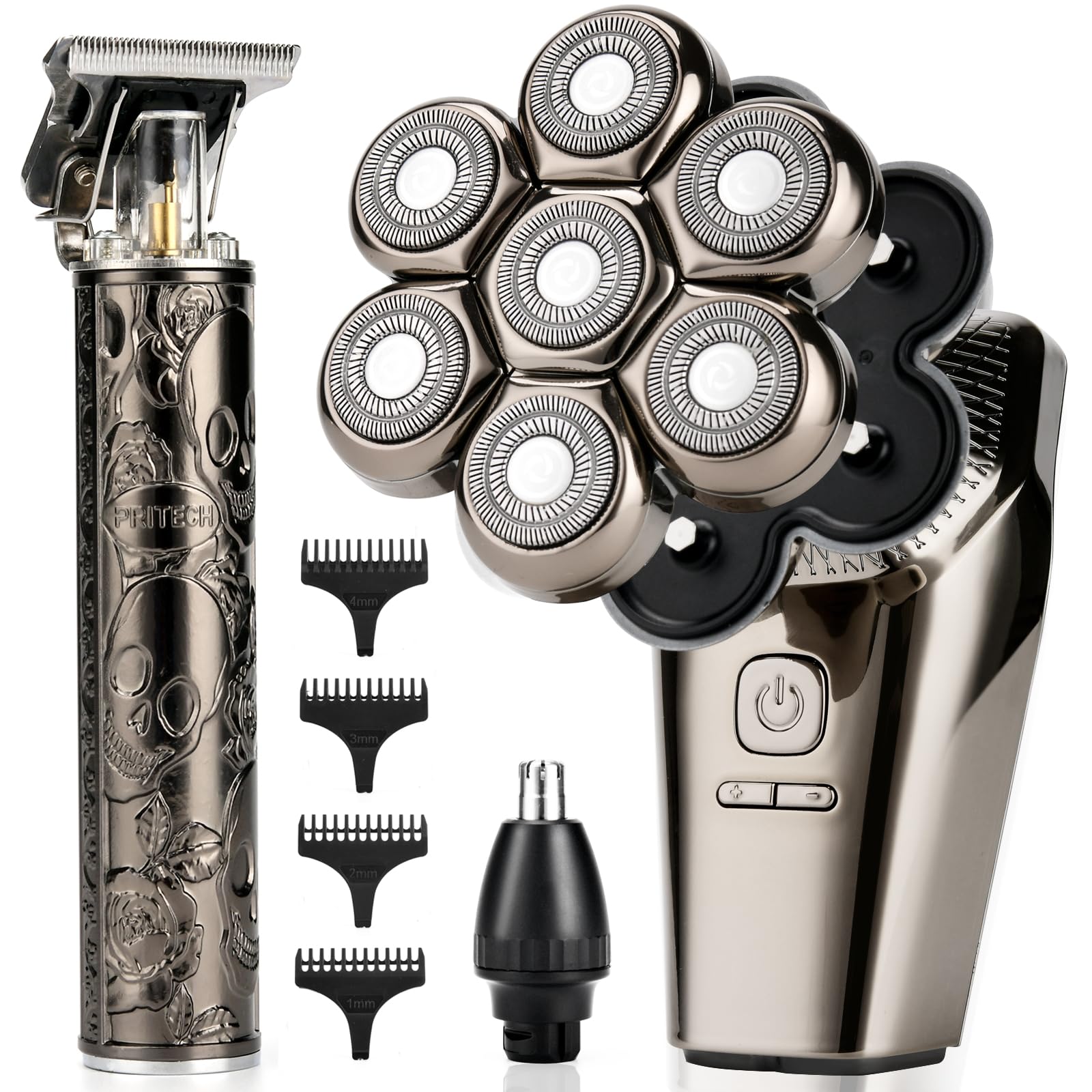 Head Shavers for Bald Head, Professional Hair Trimmer for Men, Electric ...