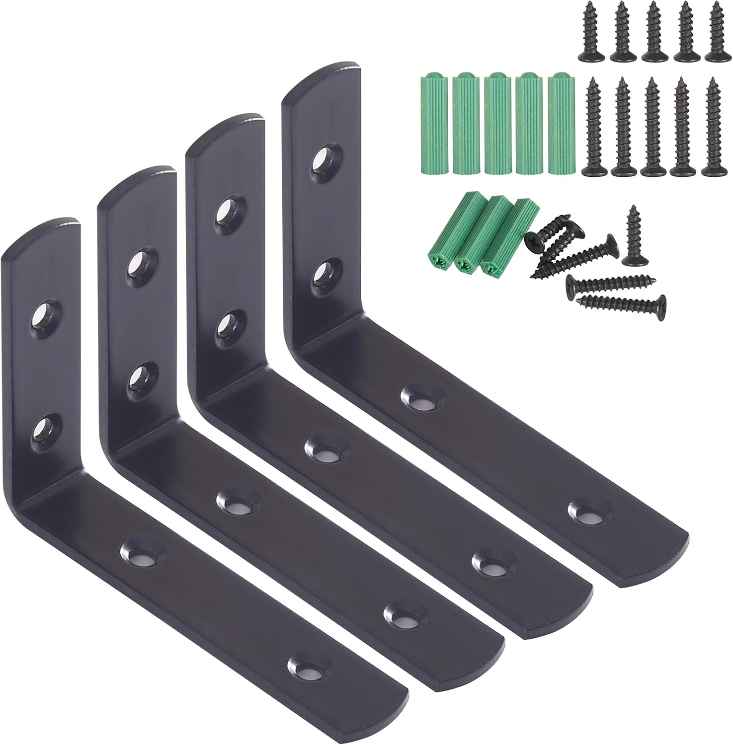 Amazon WEBI L Brackets Corner Bracket 90 Degree Steel Corner Brace