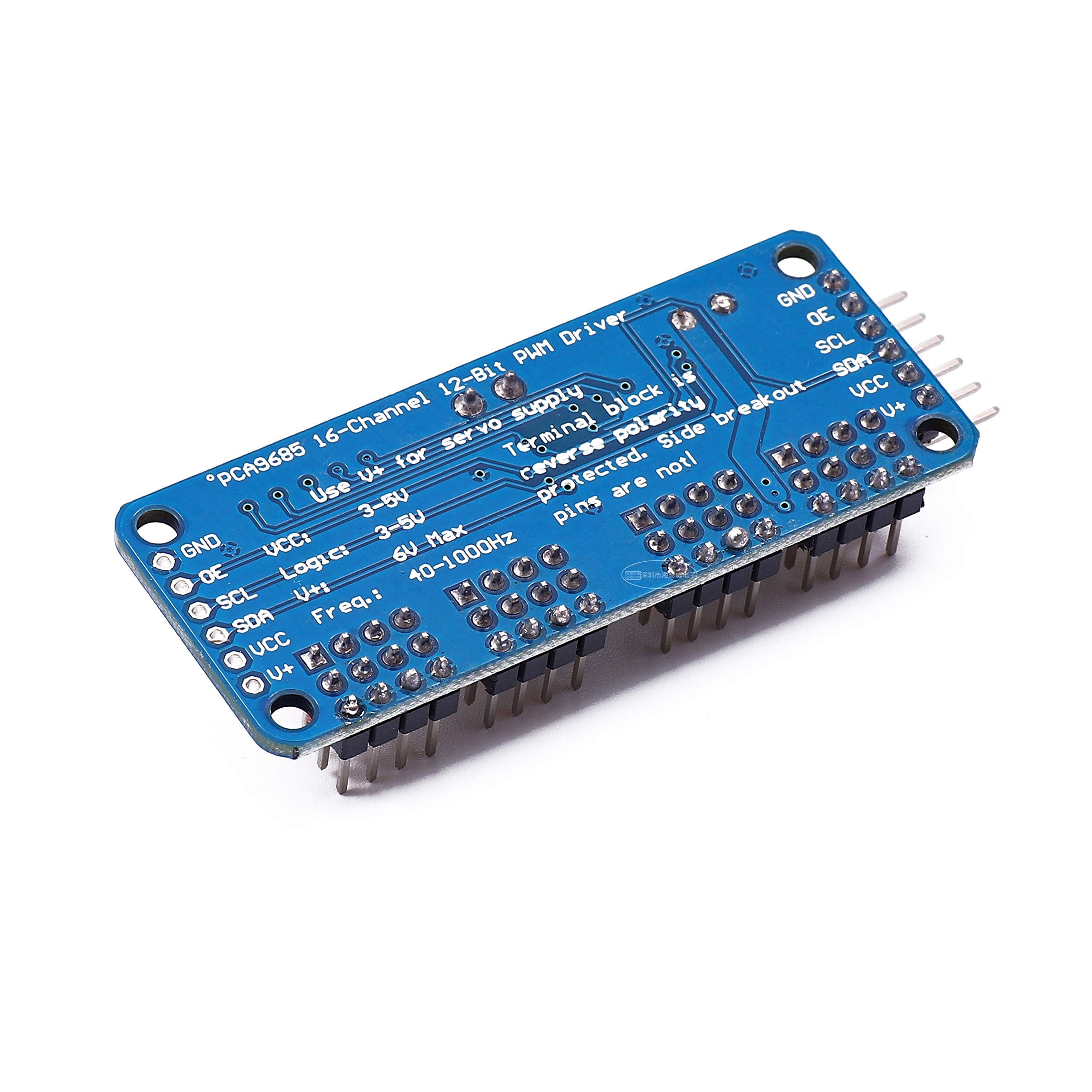 Mua Teyleten Robot PCA9685 16 Channel 12 bit PWM Servo Motor Driver I2C IIC Module for MG90S ...
