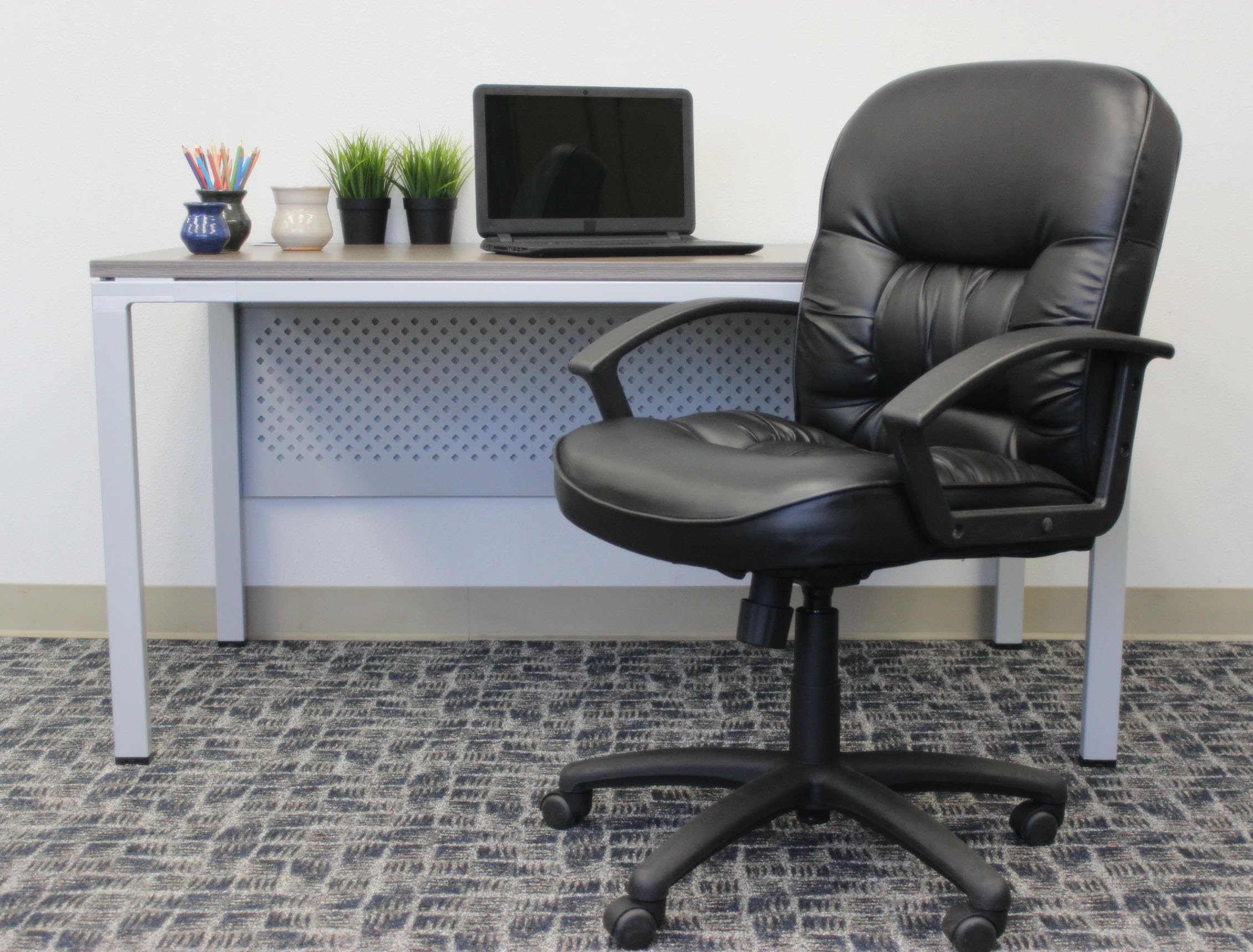 BOSS Office Products Chairs Executive Seating, 28.5 Inches X 27 Inches ...