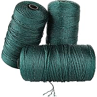 Amazon.com: 2263FT #36 Bank Line Twine Green No.36 Twisted Seine Twine ...