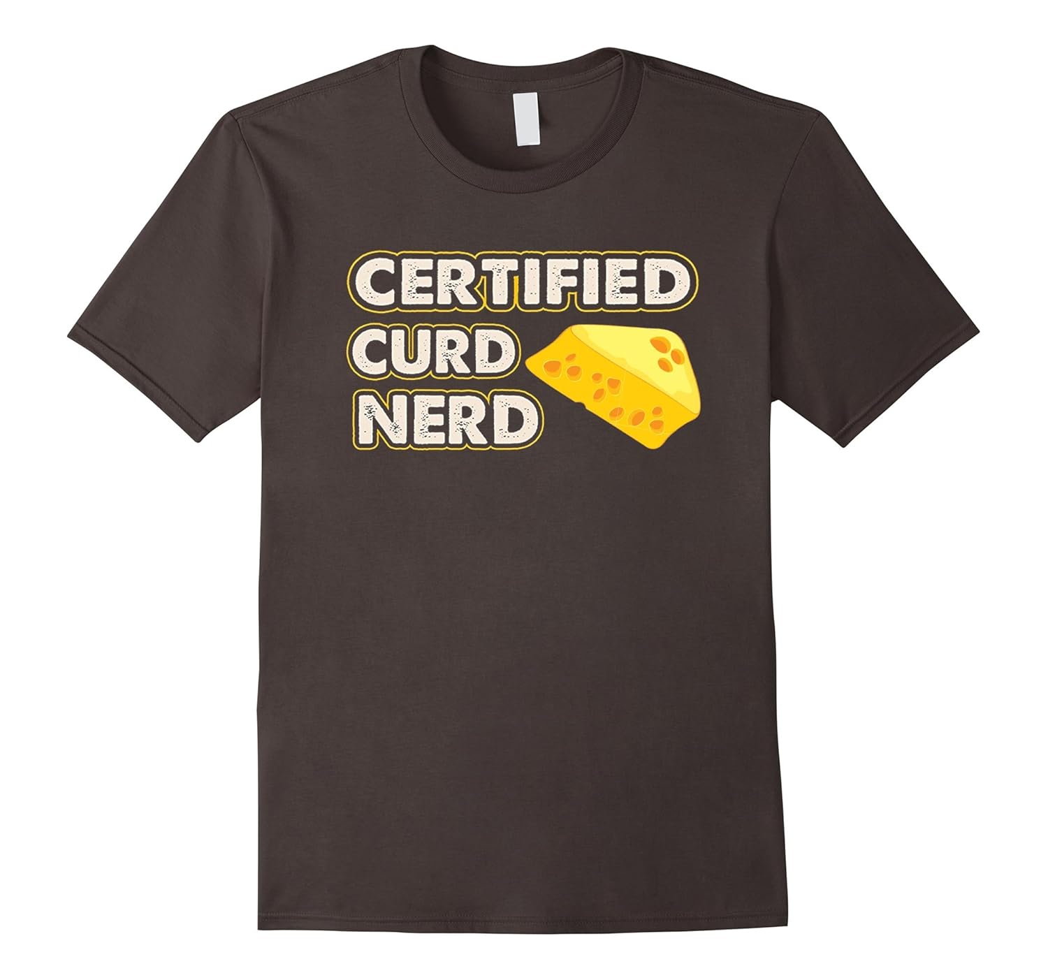 Certified Curd Nerd funny Chesse Curd T-shirt-CL – Colamaga