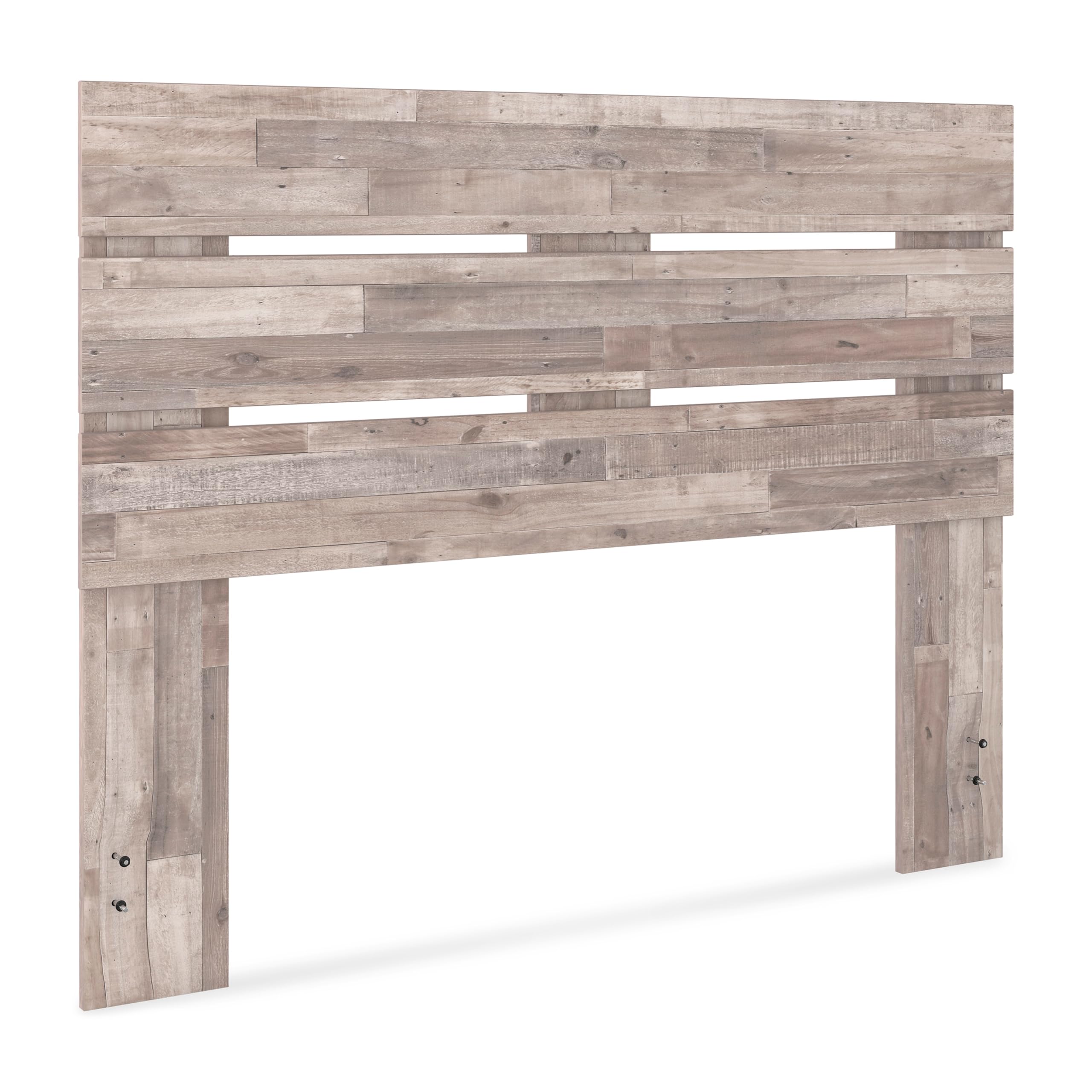 Signature Design by Ashley Neilsville Butcher Block Panel Headboard ...