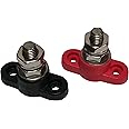 Amazon.com: 3/8" Battery Power & Ground Insulated Stainless Steel Stud Junction Post (Red ...