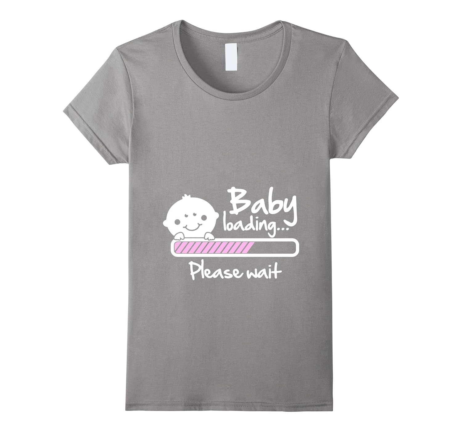 Baby Loading Please Wait Pregnant Maternity Mother Day Shirt-4LVS ...
