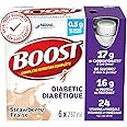 BOOST Diabetic Nutritional Supplement, Strawberry, 24 x 237 ml : Amazon ...