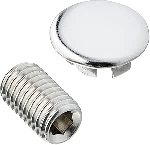 Delta Faucet RP18358 Plug Button and Screw, Chrome - Touch On Bathroom ...