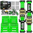Amazon.com: Rhino USA Wheel Chock Tie Down Kit (4,500lb Break Strength) Ultimate Heavy Duty ...