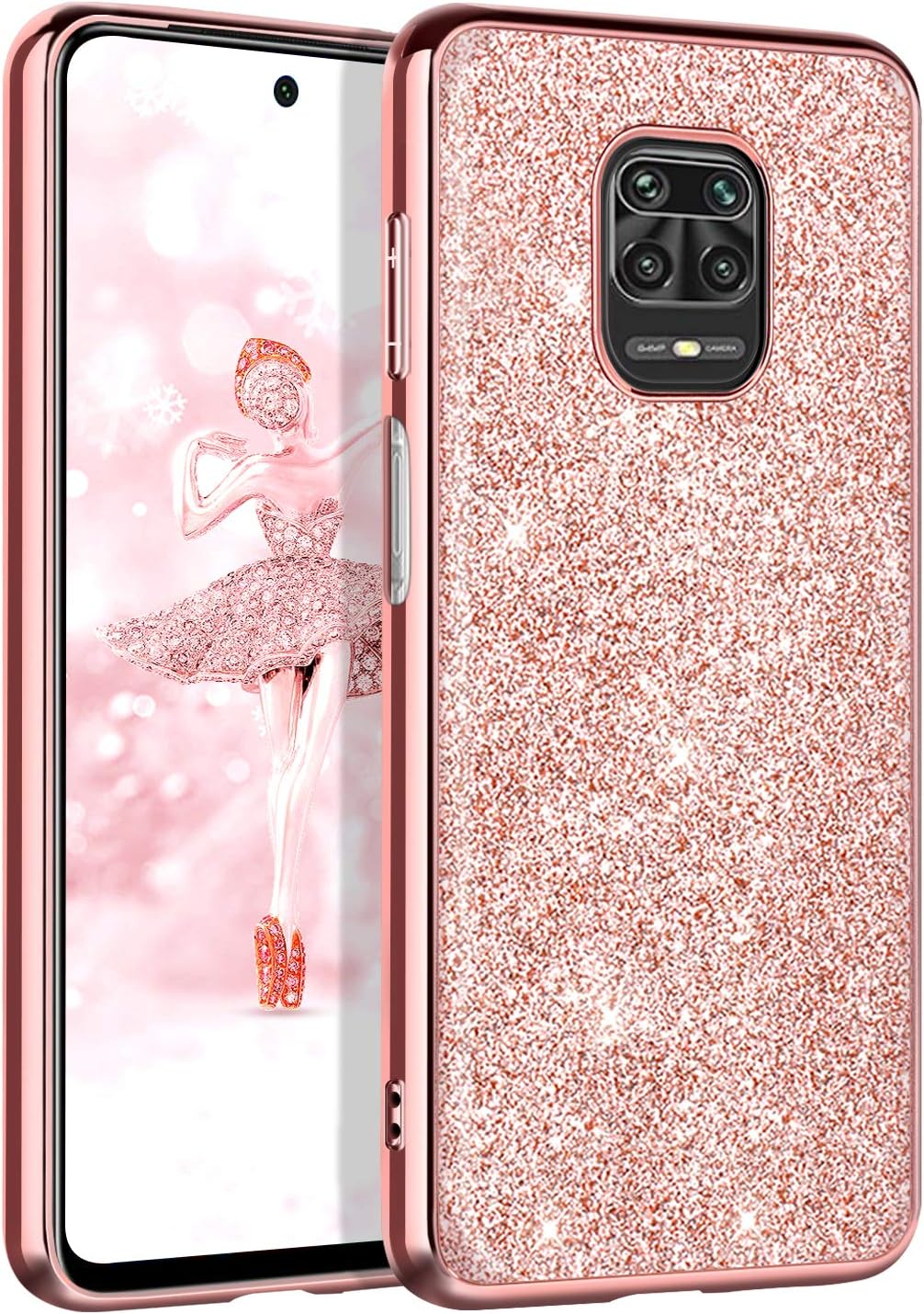 BENTOBEN Coque Xiaomi Redmi Note 9s, Etui Redmi Note 9 Pro Housse de ...