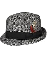 DelMonico Boater Straw Hat at Amazon Men’s Clothing store: