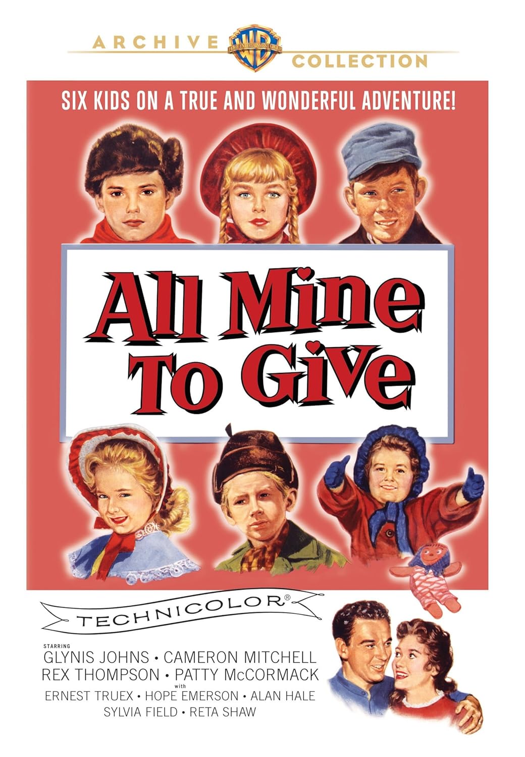 Amazon.com: All Mine to Give (1957): Glynis Johns, Cameron Mitchell ...