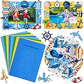 Amazon.com: Marsui 232 Pieces Summer Ocean Beach DIY Picture Frame ...