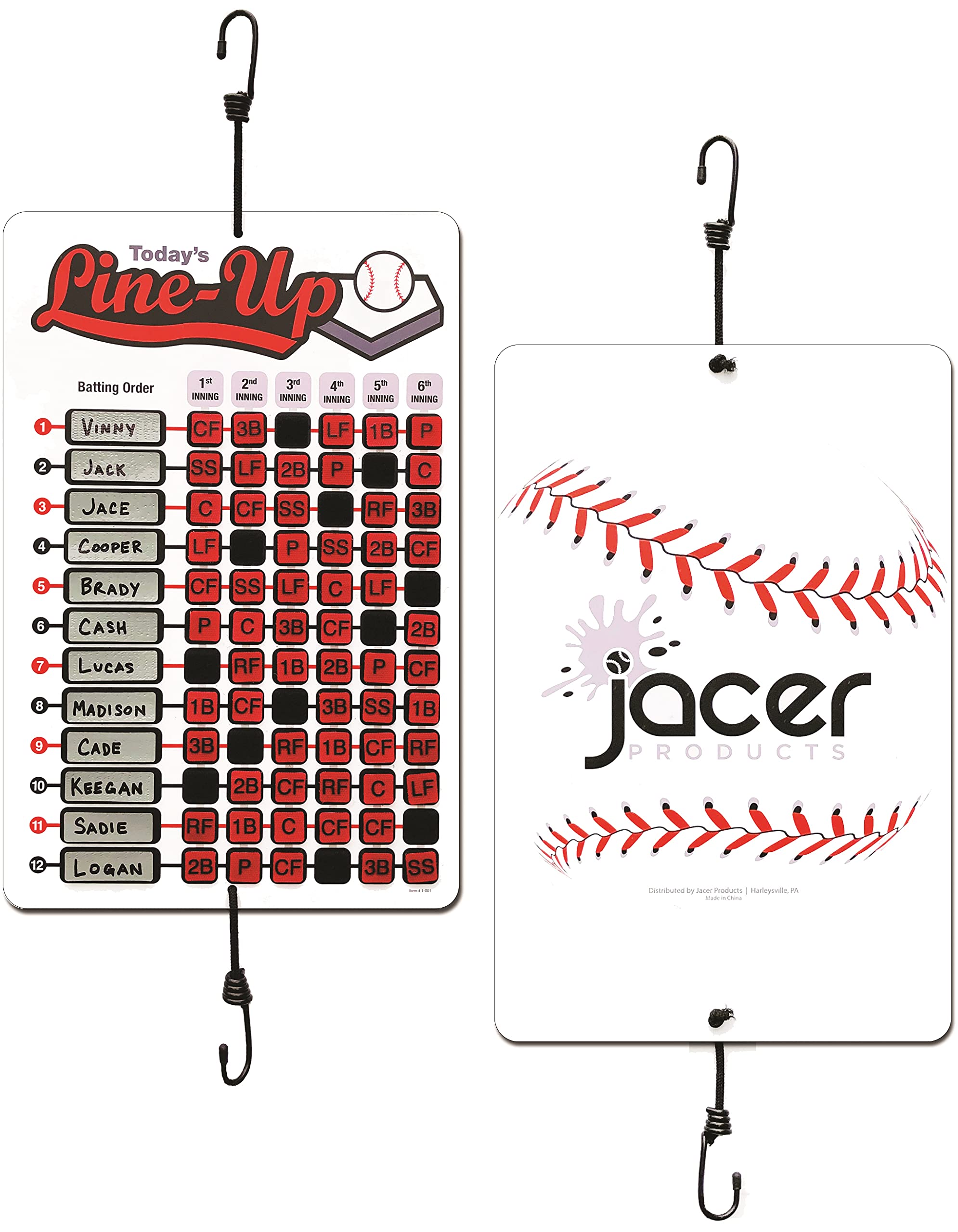Jacer Products Line Up Board for Baseball Softball | Athlete Tough ...