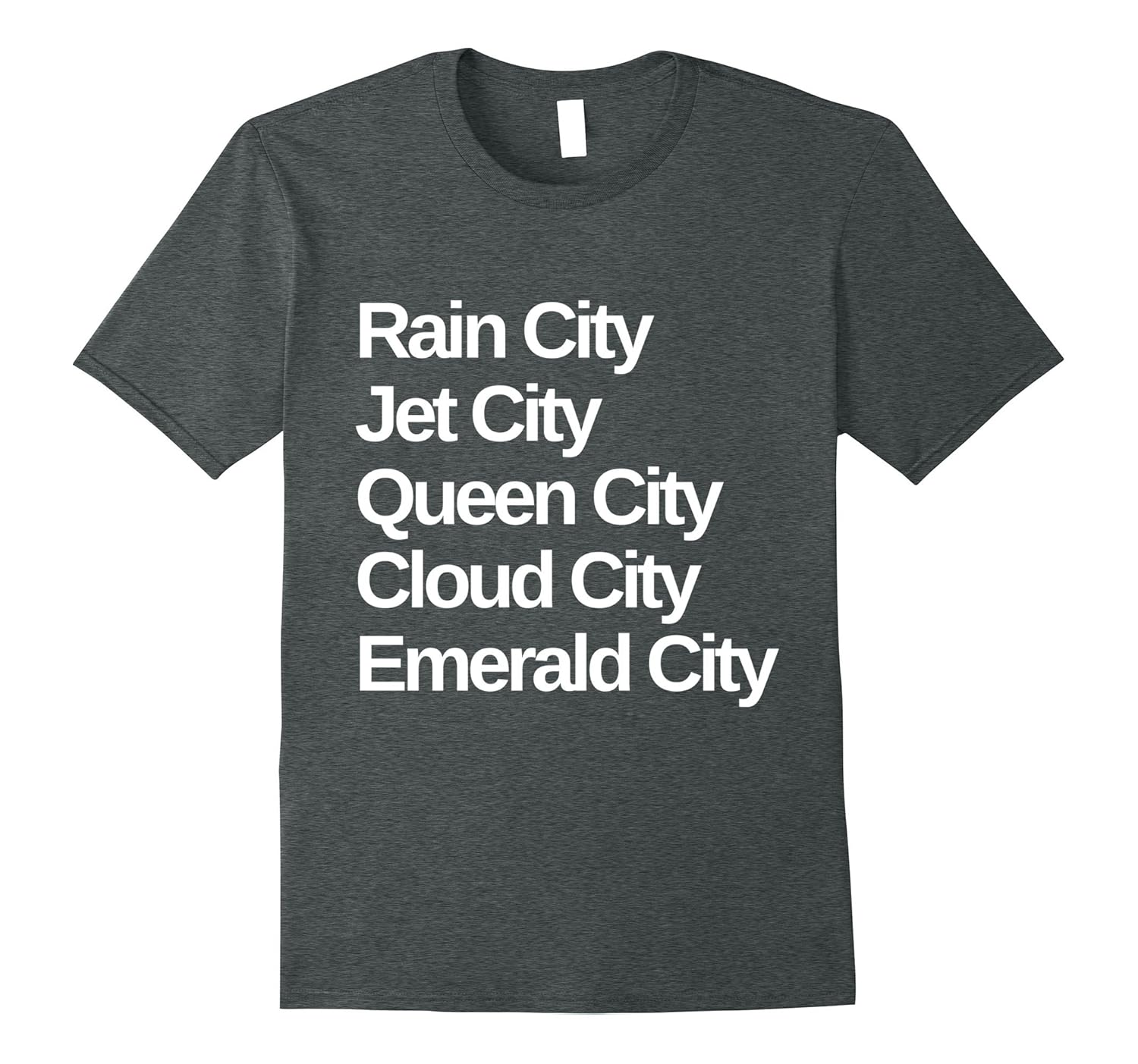 Seattle Nicknames Washington State T-Shirt-Art – Artvinatee