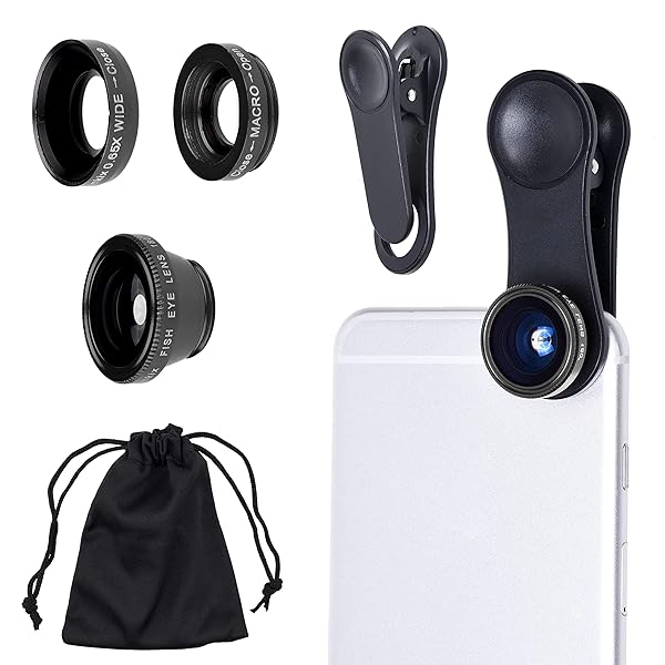 Universal 3 in 1 Camera Lens Kit for Smart phones (including iPhone ...