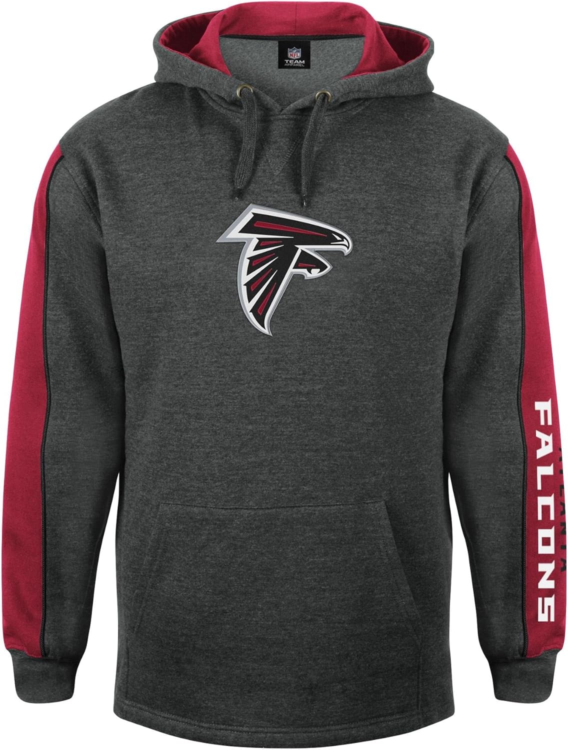 Atlanta Falcons Gridiron Charcoal Hoodie, Medium: Amazon.com.au: Fashion