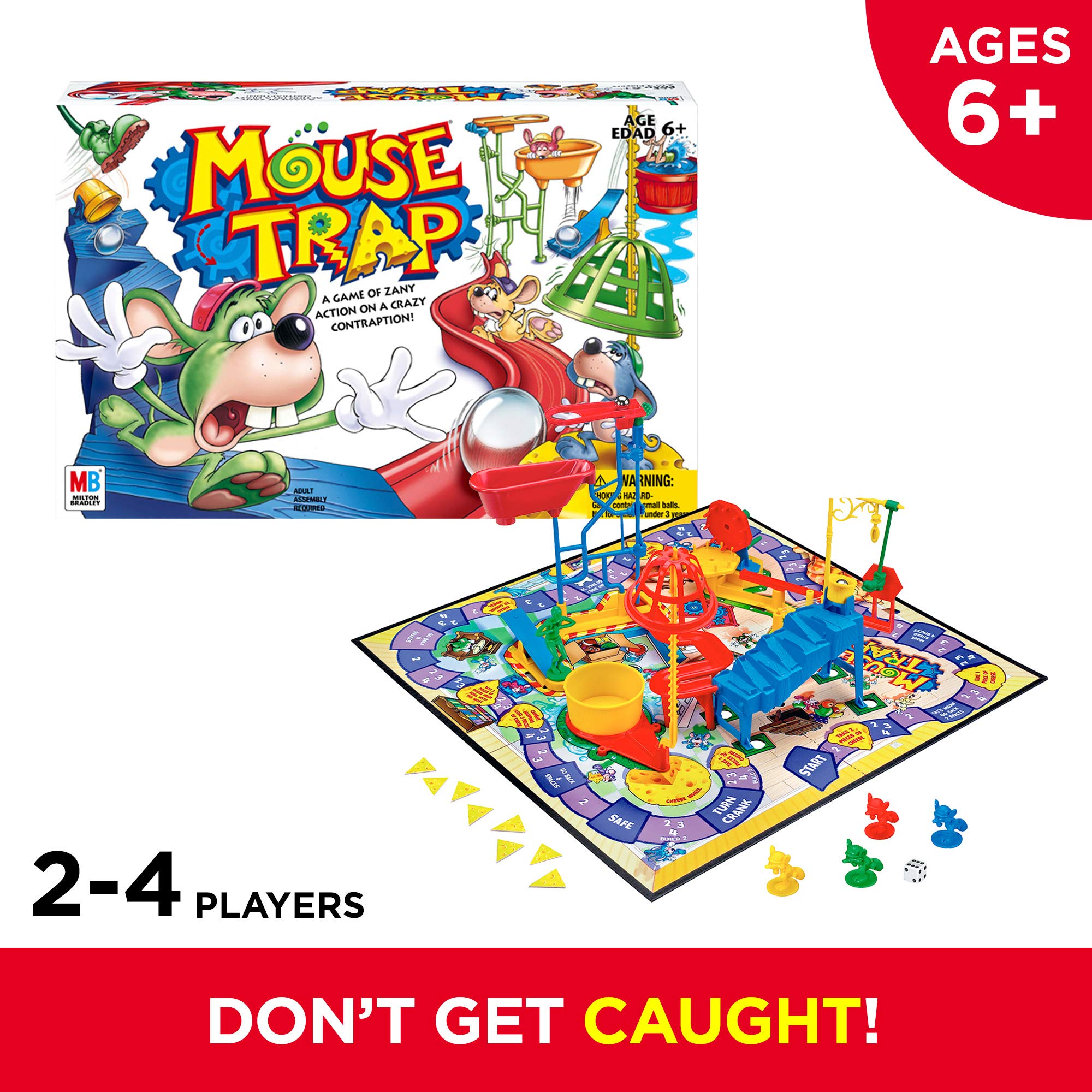 Mua Hasbro Gaming Mouse Trap Kids Board Game, Family Board Games for ...