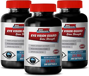 Amazon.com: Eye caps Vitamins - Eye Vision Guard - Extra Strength ...