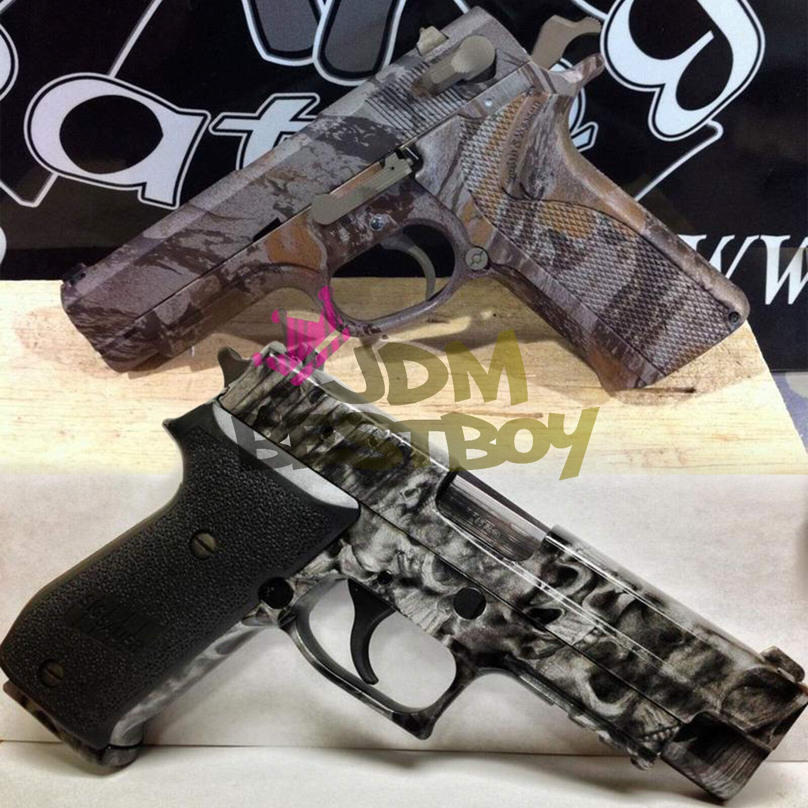 Hydrographic Film Hydro Dipping Dip Water Transfer Printing Black ...