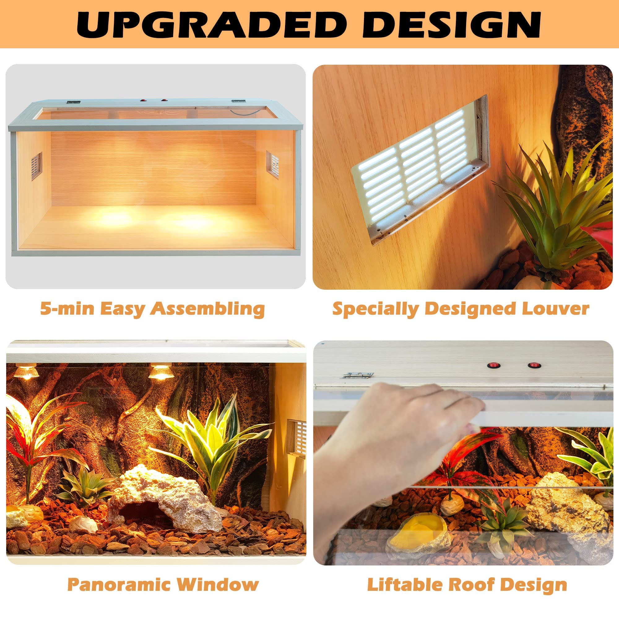Mua Bearded Dragon Tank 21 Gallons, Lizard Tank, Reptile Tank, Reptile ...