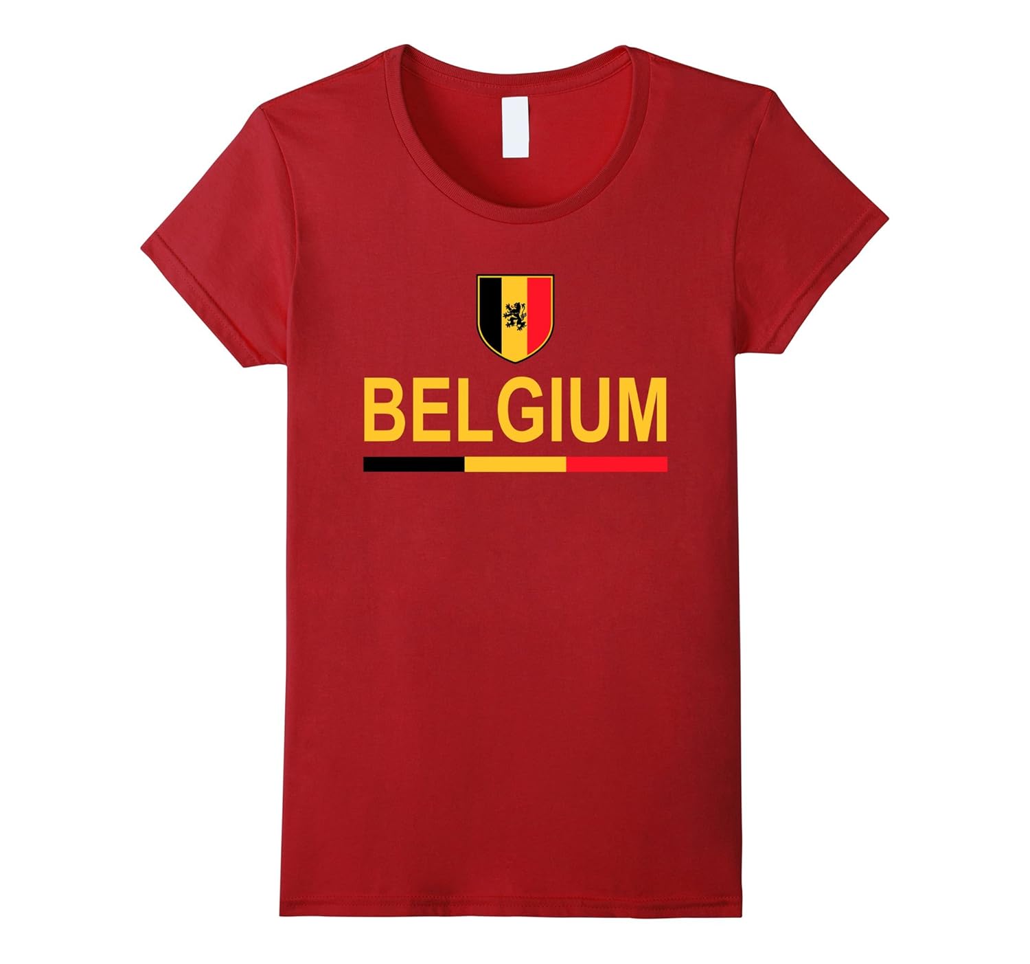Belgium Soccer T-Shirt – Belgian Football Jersey 2017-4LVS