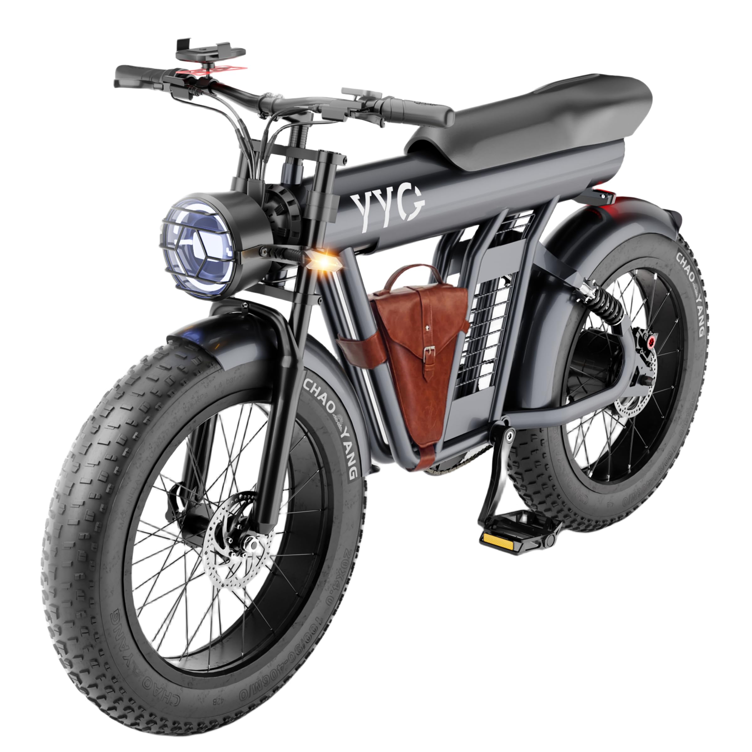 Mua YYG Cool Electric Bike for Adults 1200W, 20 Inch Fat Tire Ebike 32 ...